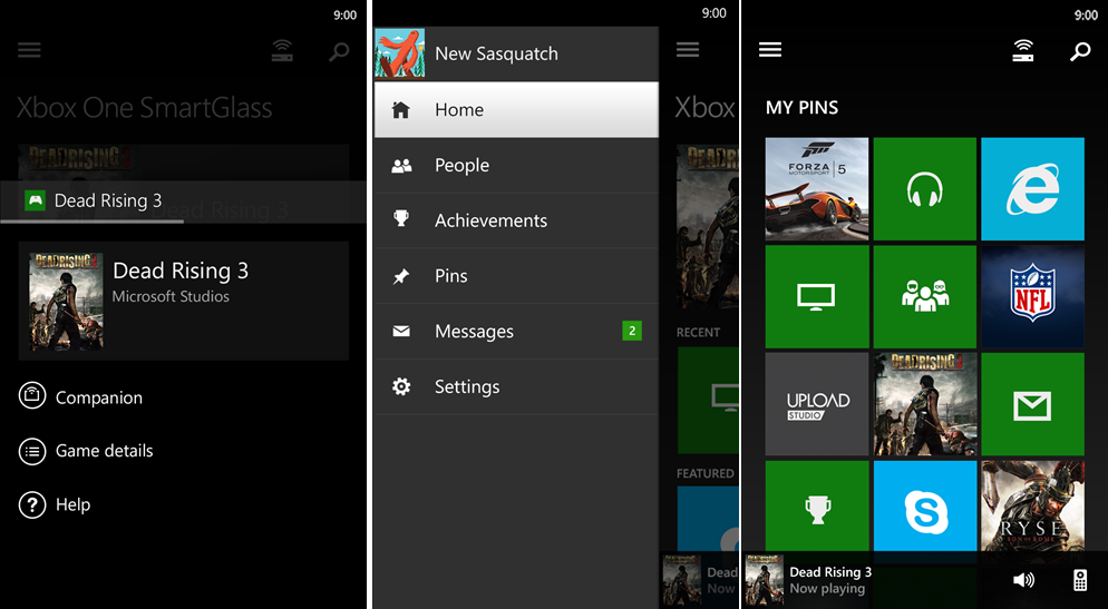 Xbox One SmartGlass app for Windows Phone 8 is ready in the Store ...